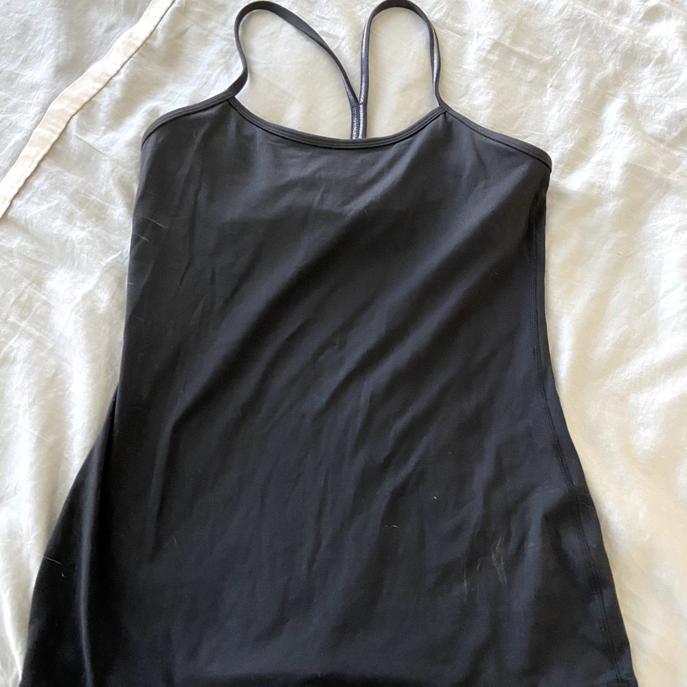 Lululemon Y Tank - Black Racerback - Gem